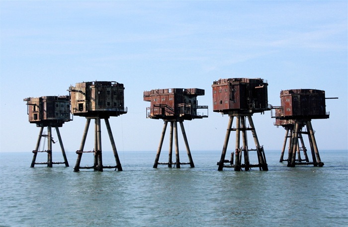 Maunsell Forts of the World War 2 | Amusing Planet